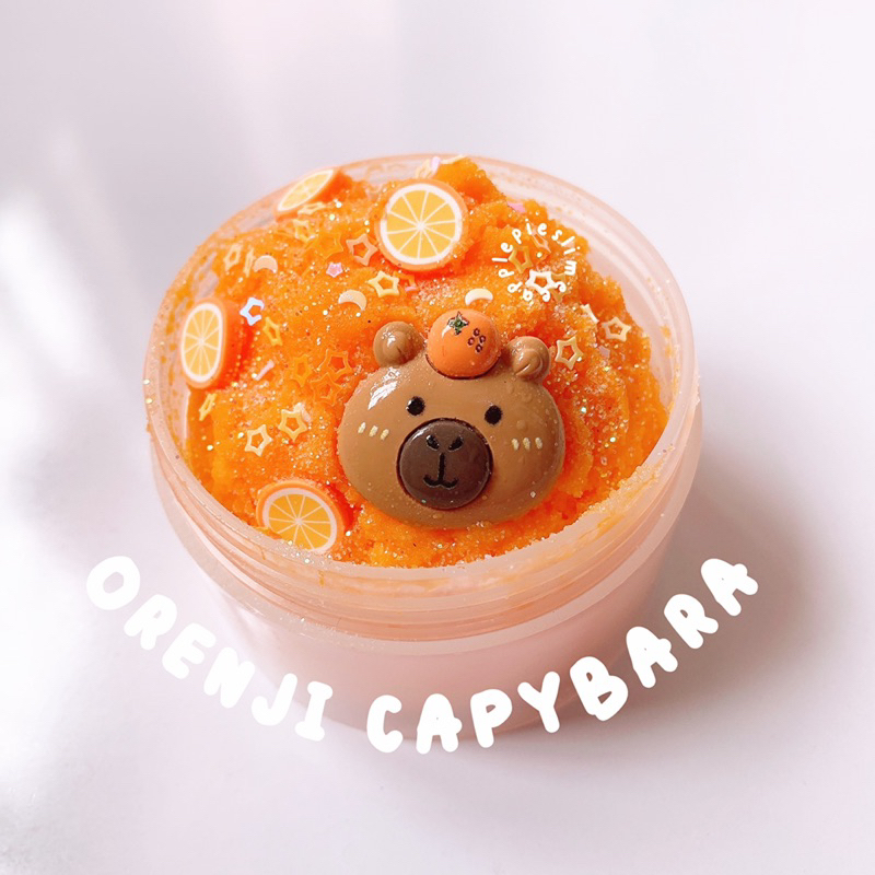 Orenji CAPYBARA SLIME BY APPLE PIE | Shopee Philippines