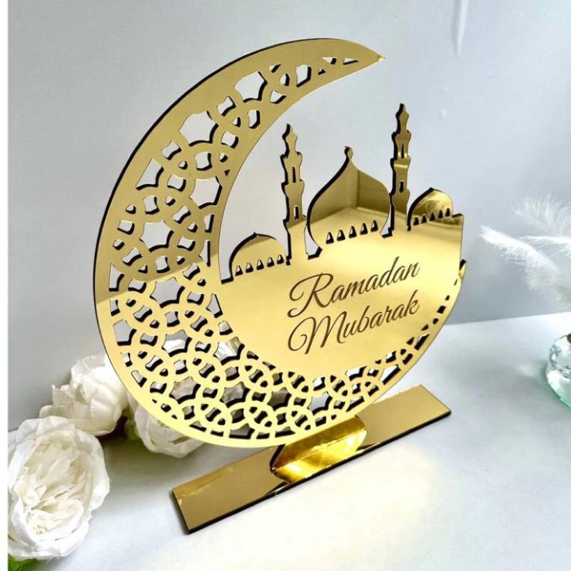 HIASAN DINDING Ramadan Kareem Eid Mubarak Wall Decoration suitable for ...