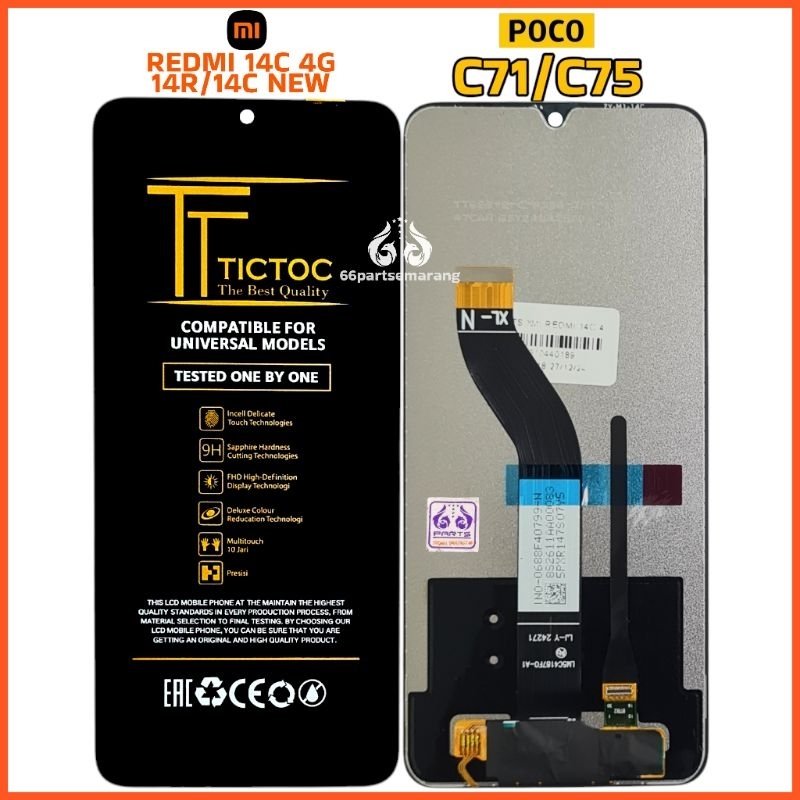 Lcd Touchscreen Xiaomi Redmi 14C 4G / 14C New / 14R / Poco C71 / C75 FULLSET | Shopee Philippines