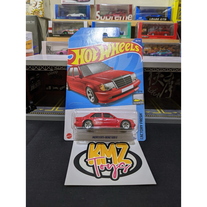 MERAH Hotwheels Mercedes-Benz 500E Red | Shopee Philippines