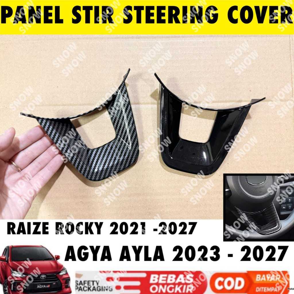 Raize Rocky 2018 2020 Agya Ayla Steering Wheel Cover Panel 2023 2024 ...