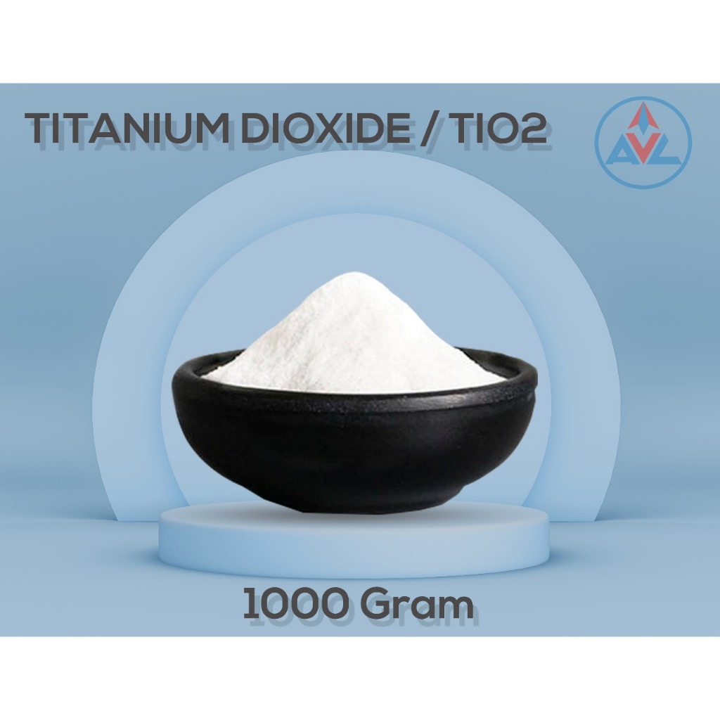 Dioxide TITANIUM / DIOKSIDA TITANIUM / TIO2 - 1000 GRAM | Shopee ...