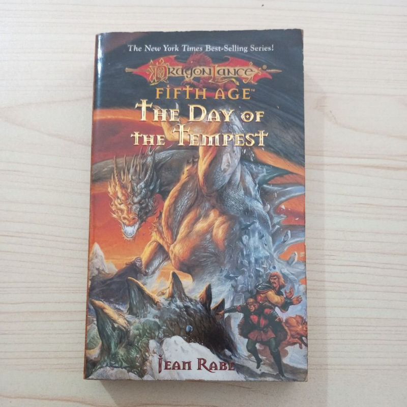 Novel DRAGON LANCE FIFTH AGE THE DAY OF THE TEMPEST BY JEAN RABE ...