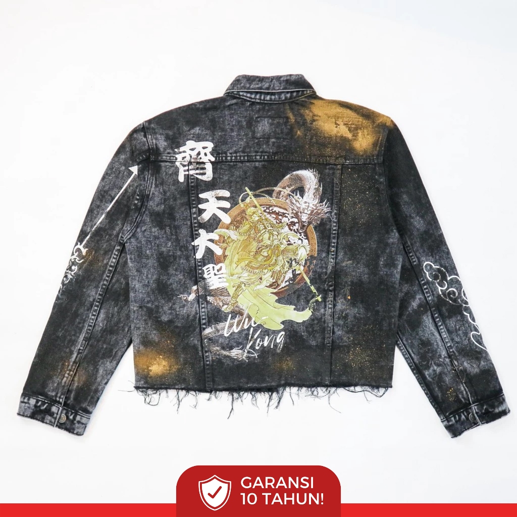 Papago - JEANS JACKET - MEN'S DENIM JACKET - WUKONG | Shopee Philippines