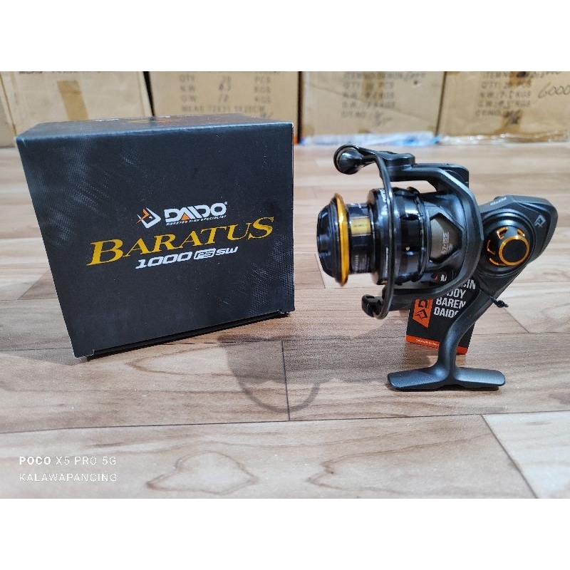 Daido Baratus Reel 1000 / 2000 / 6000 (Power Handle) (SW) | Shopee ...