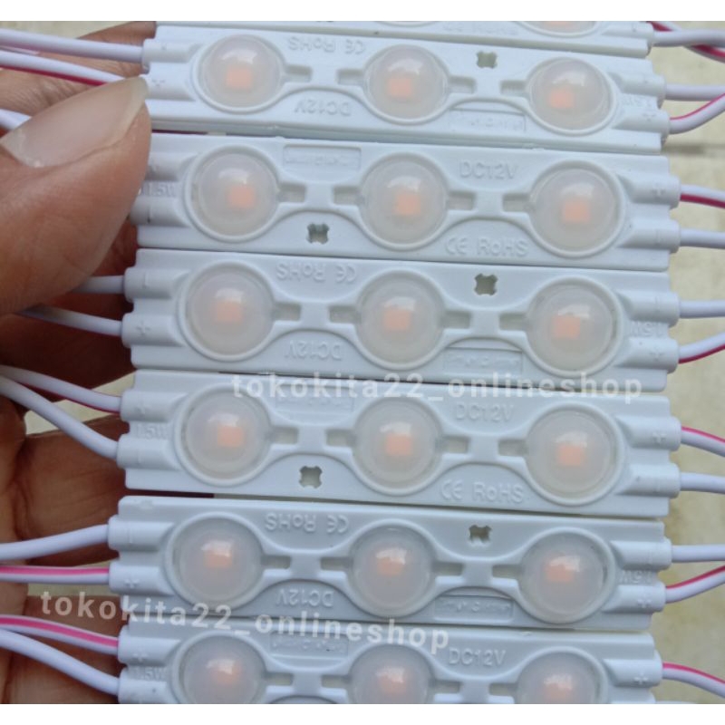 MATA Dc 12V warm white 3 eye led module light / neon box led module ...