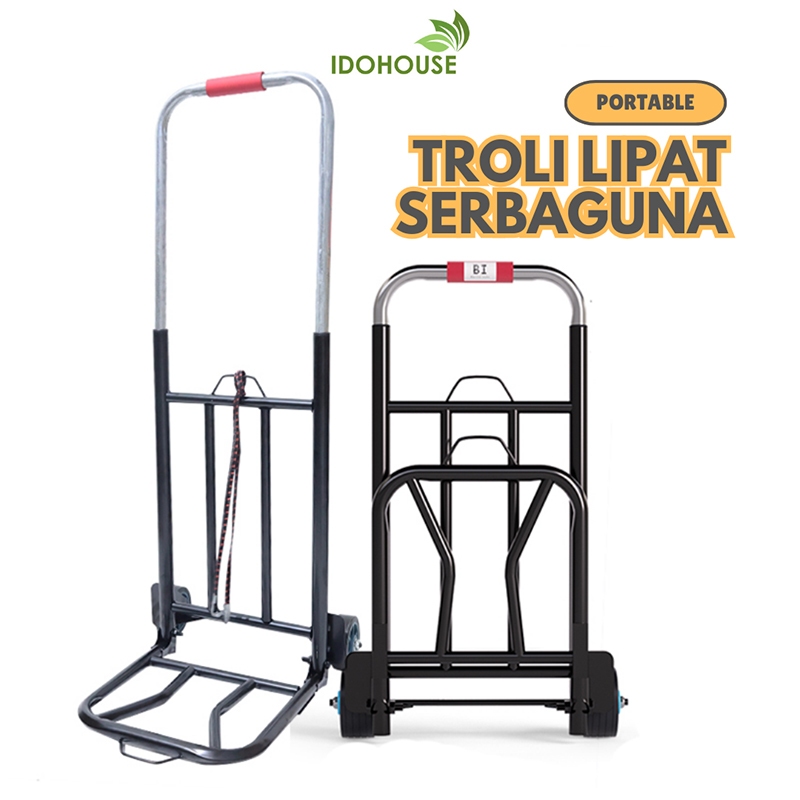 Idohouse Folding Trolley Carrying Aqua Gallon Folding Trolley for Multi ...