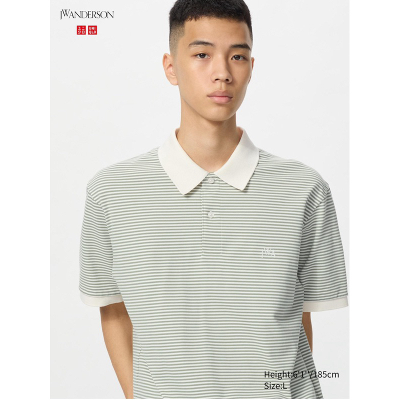 MEN JW Anderson x UNIQLO Dry Pique Polo Shirt | Shopee Philippines