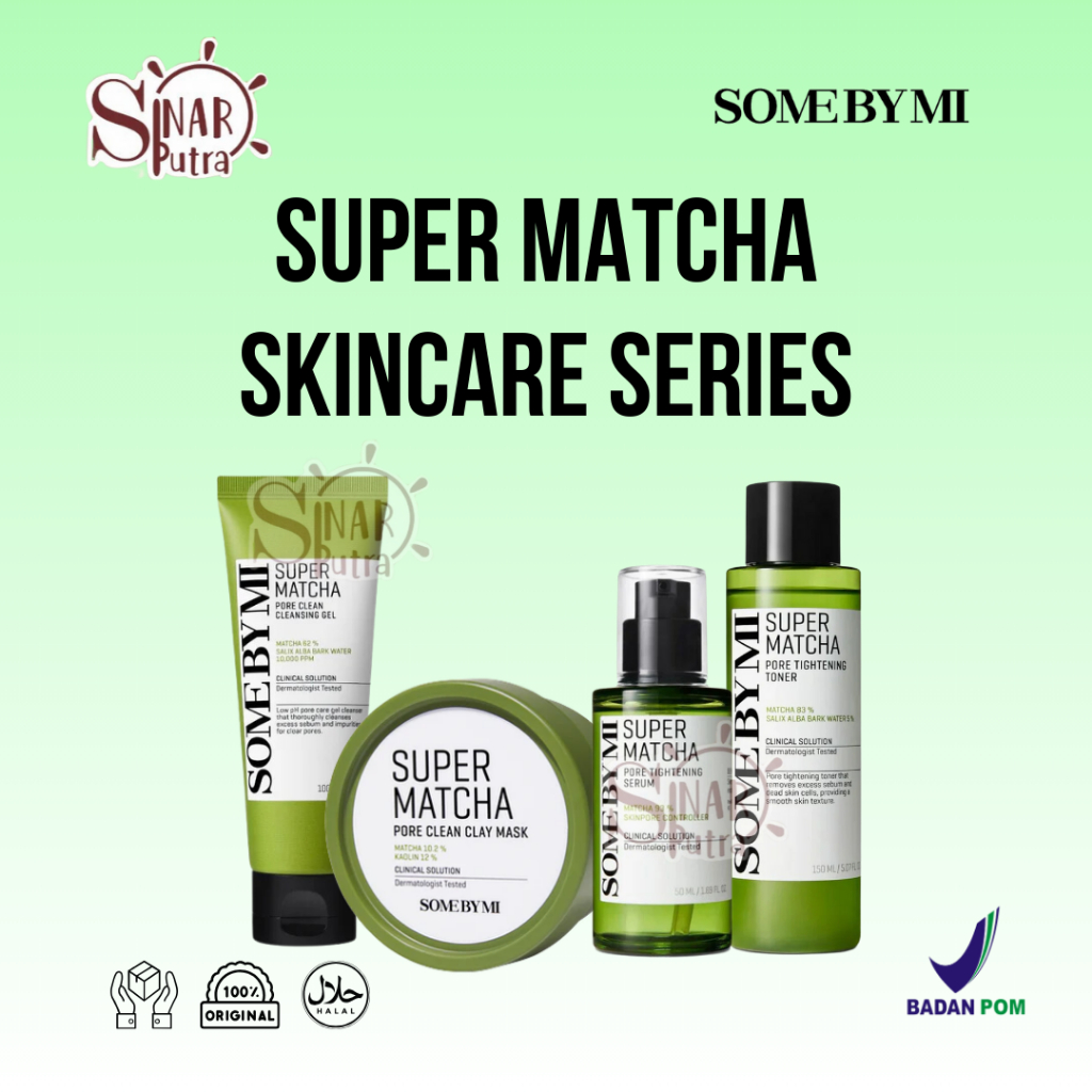 Some By Mi Super Matcha Skincare Series | Pore Tightening Serum 50ml ...