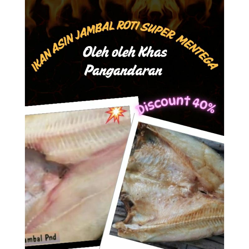 Whole Jambal Roti Super Butter Salted Fish 1Pcs 1kg | Shopee Philippines