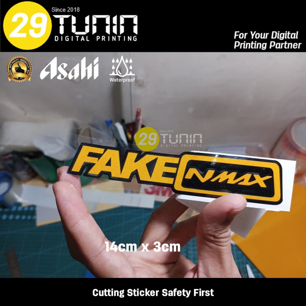 Cutting Sticker Yamaha Fake Nmax Sticker | Shopee Philippines