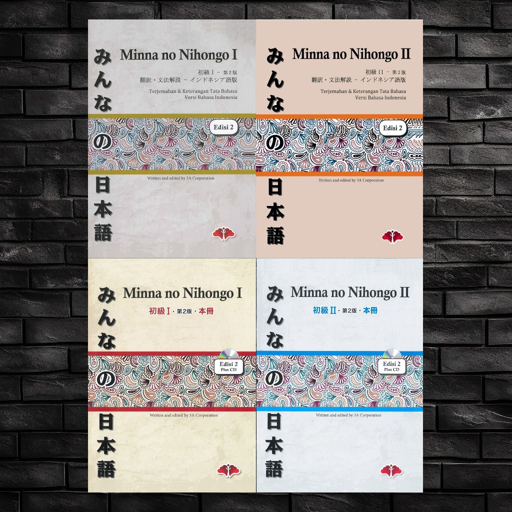 Minna NO NIHONGO I & II [ TRANSLATION & GRAMMAR SKILL IN INDONESIAN ...
