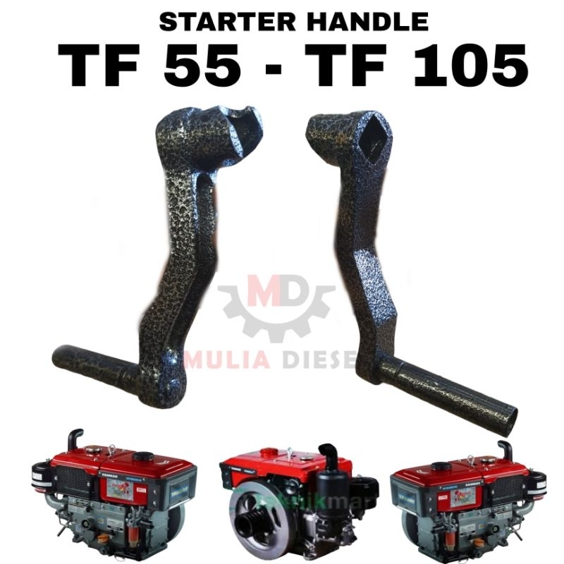 MESIN Yanmar TF55 TF65 TF75 TF85 TF105 Diesel Engine Starter Crank ...