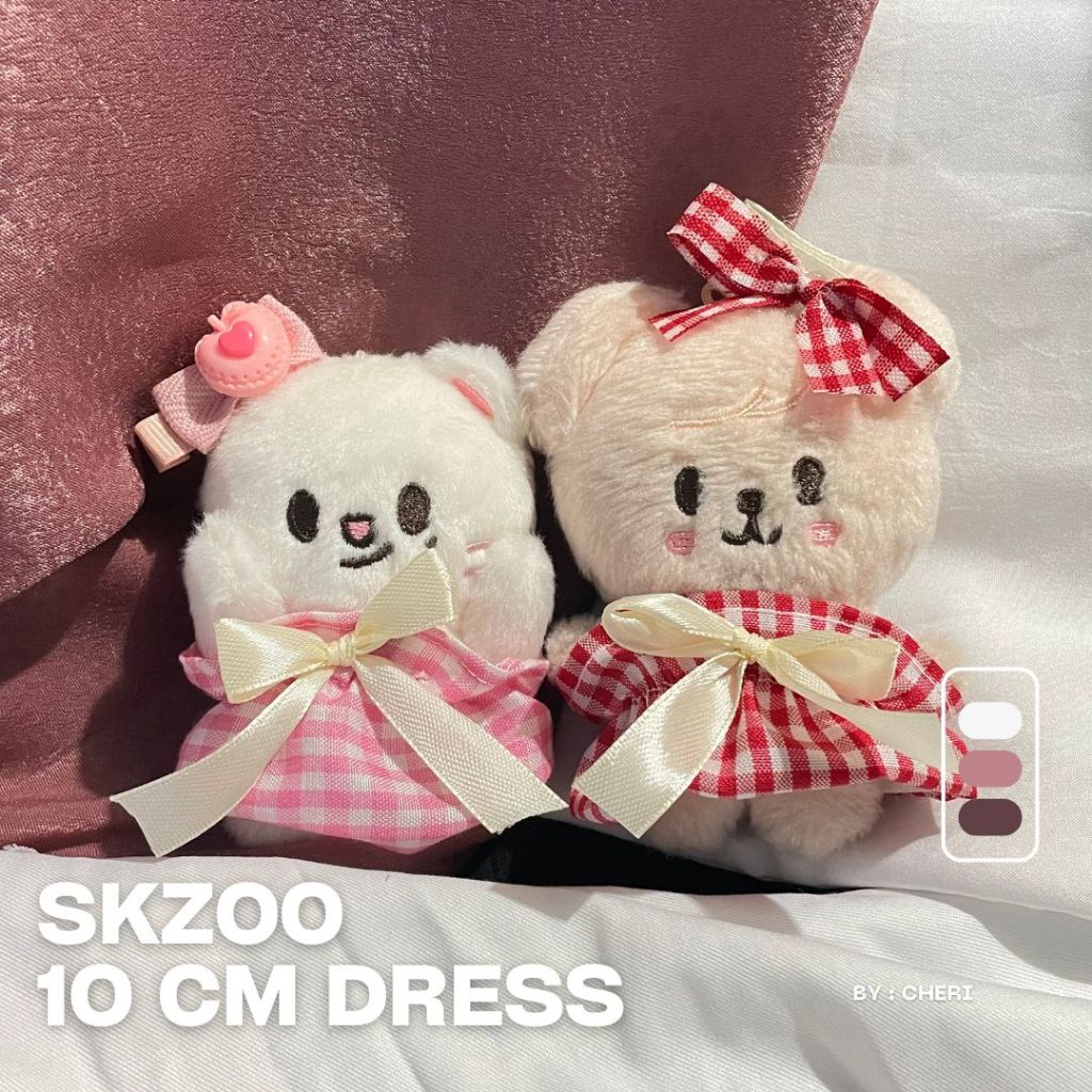 SKZOO OUTFIT 10CM Magnet Key Chain Doll Clothes Stray Kids Wolfchan ...