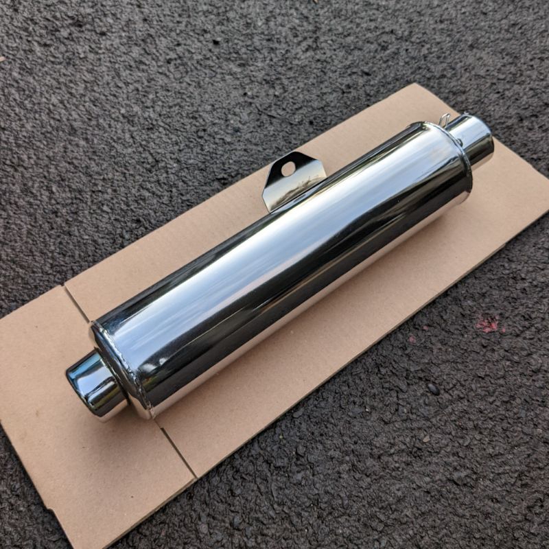 Standard Canister pipe exhaust (CKD) 51mm for Wave 100 110 125 Xrm 100 ...