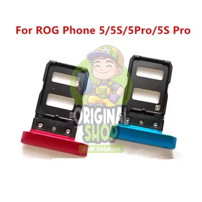 Original sim Slot / card holder for asus ROG 5 5S - 5 Pro 5S Pro | Shopee Philippines
