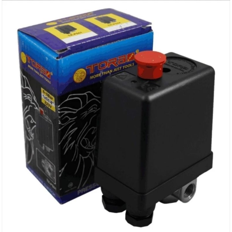 Tora Switch 4 Way Automatic Compressor 220V - Pressure Switch | Shopee ...