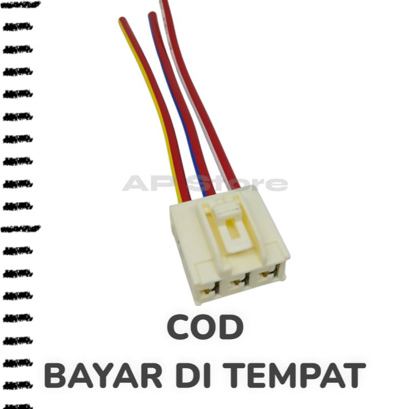 Kiprok ecu ecm acg spoll cable yamaha aerox lexi nmax new pin 3 female ...