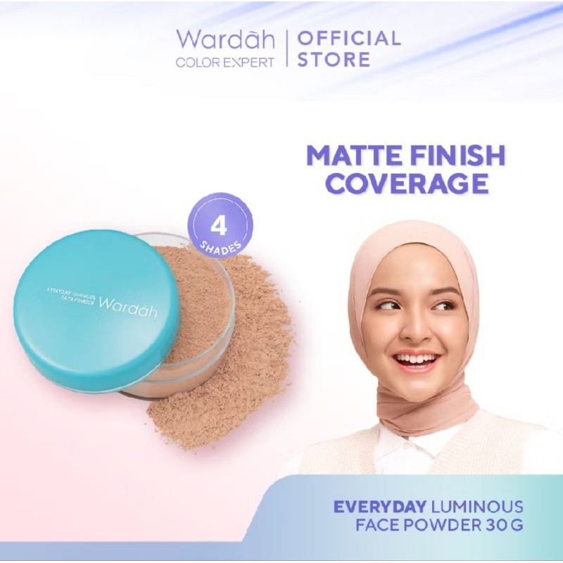 Wardah Everyday Luminous Face Powder 30 Gr | Shopee Philippines