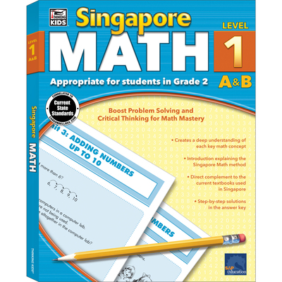 Singapore Math, Level1- 4 A & B | Shopee Philippines