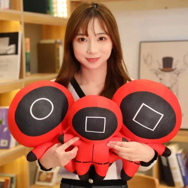 Simko Toys - Plush Squid Game Doll Masked Troops Korean Drama Viral ...