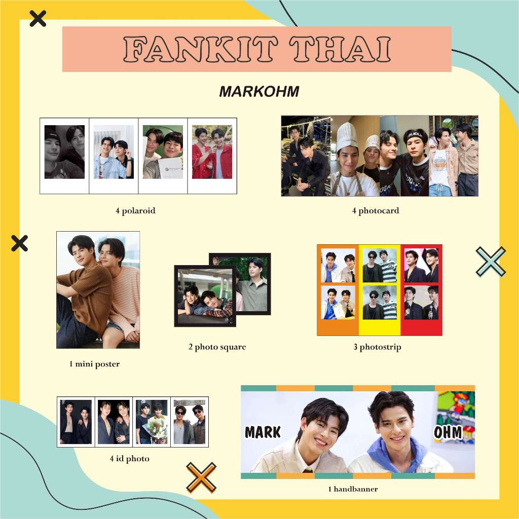 Thai FANKIT ( MARK PAKIN - OHM Thiphakorn MarkOhm) GMM BOYS GMMTV ...