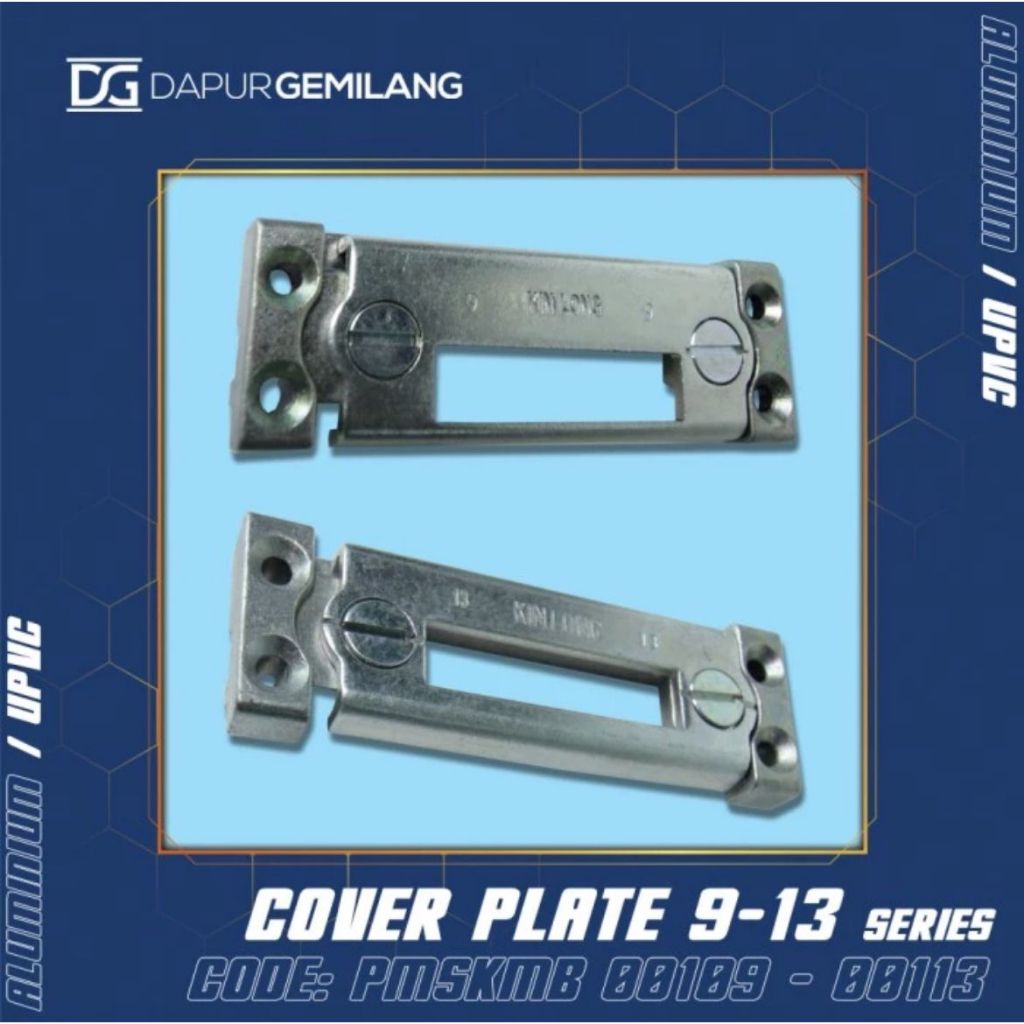 Cover Plate STREKER Door Lock Aluminum/uPVC Door by KIN LONG X DG ...