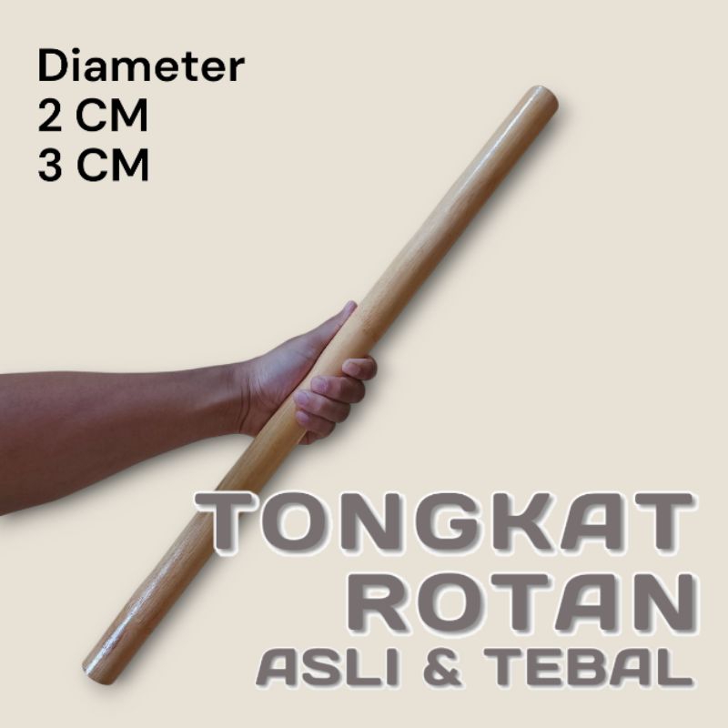 Rattan Stick 70cm Toya Rattan 70 cm Toya Kungfu Toya Sakti Toya Wushu ...