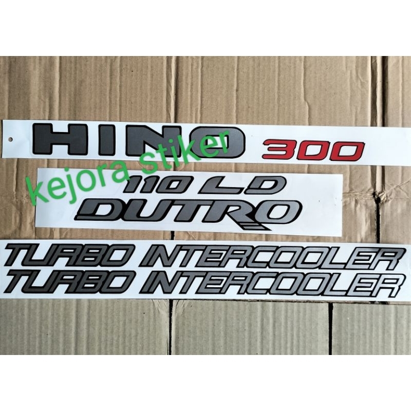 Hino Dutro 110LD car sticker | Shopee Philippines