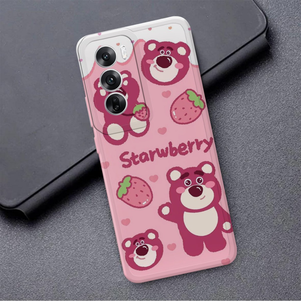 HP Case OPPO RENO 12 5G Fashion Case Softcase Macaron Protect Camera ...