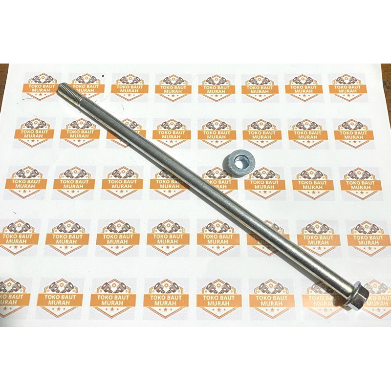 Nmax M10x250 Front Axle Bolts Lock 14 Set of Nuts | Shopee Philippines