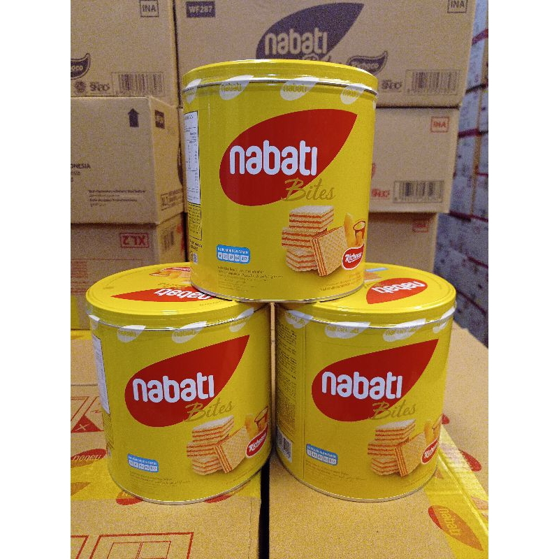 Nabati Richeese Bites Cheese Wafers 2 Cans Vegetable Wafer Cheese ...