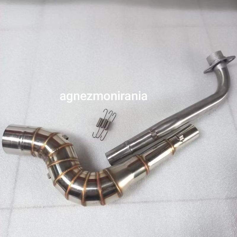 Stainless pipe big elbow high mount for wave 100/110 Xrm 100/110 furry ...