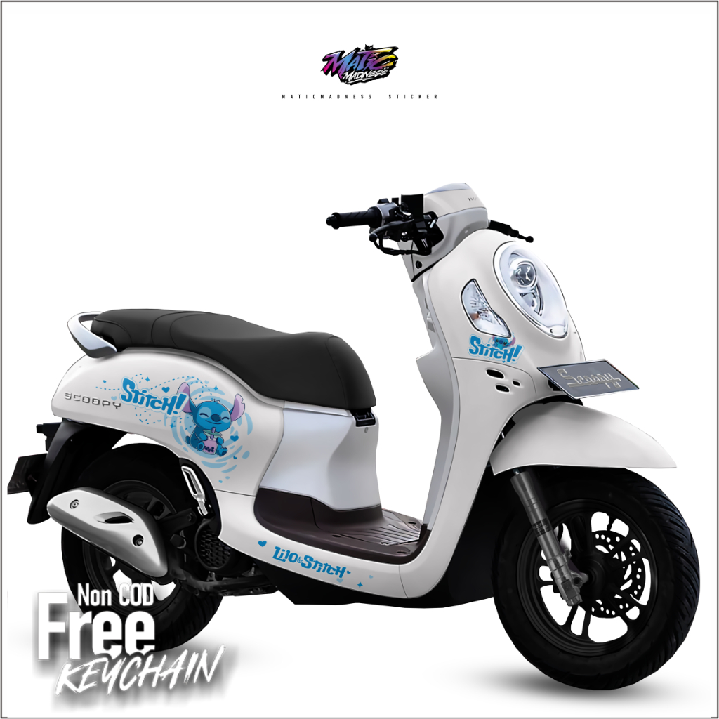 Decal Sticker Honda Scoopy FI Fullbody Scoopy Sticker 2013-2016, 2017 ...
