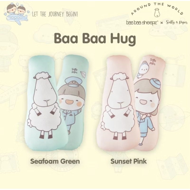 Daddysheepz Bed Time Buddy JUMBO Baa Baa Hug X Sally Piper | Shopee ...