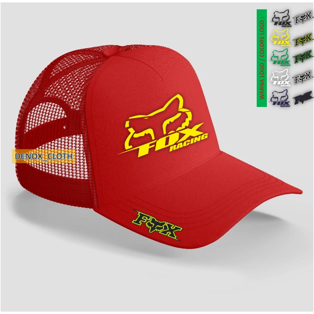 Fox racing hats for men, women, teenagers, adults, all sizes | Shopee ...