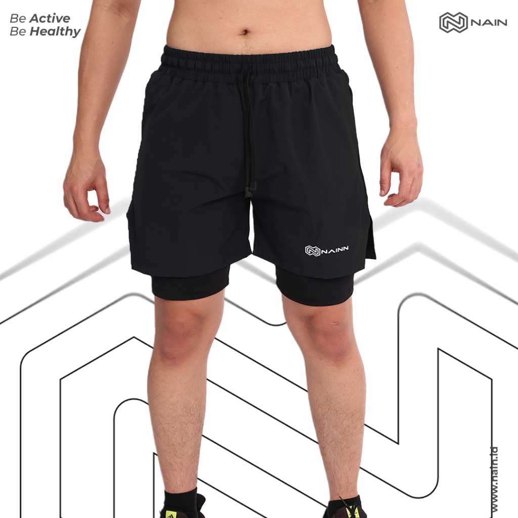 Nain Shorts Inner Tight Basic Black | Shopee Philippines