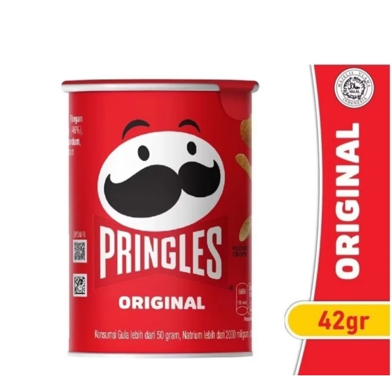 Pringles Original Potato Flavor 42gram Pringles Mini Small Potato Chips ...