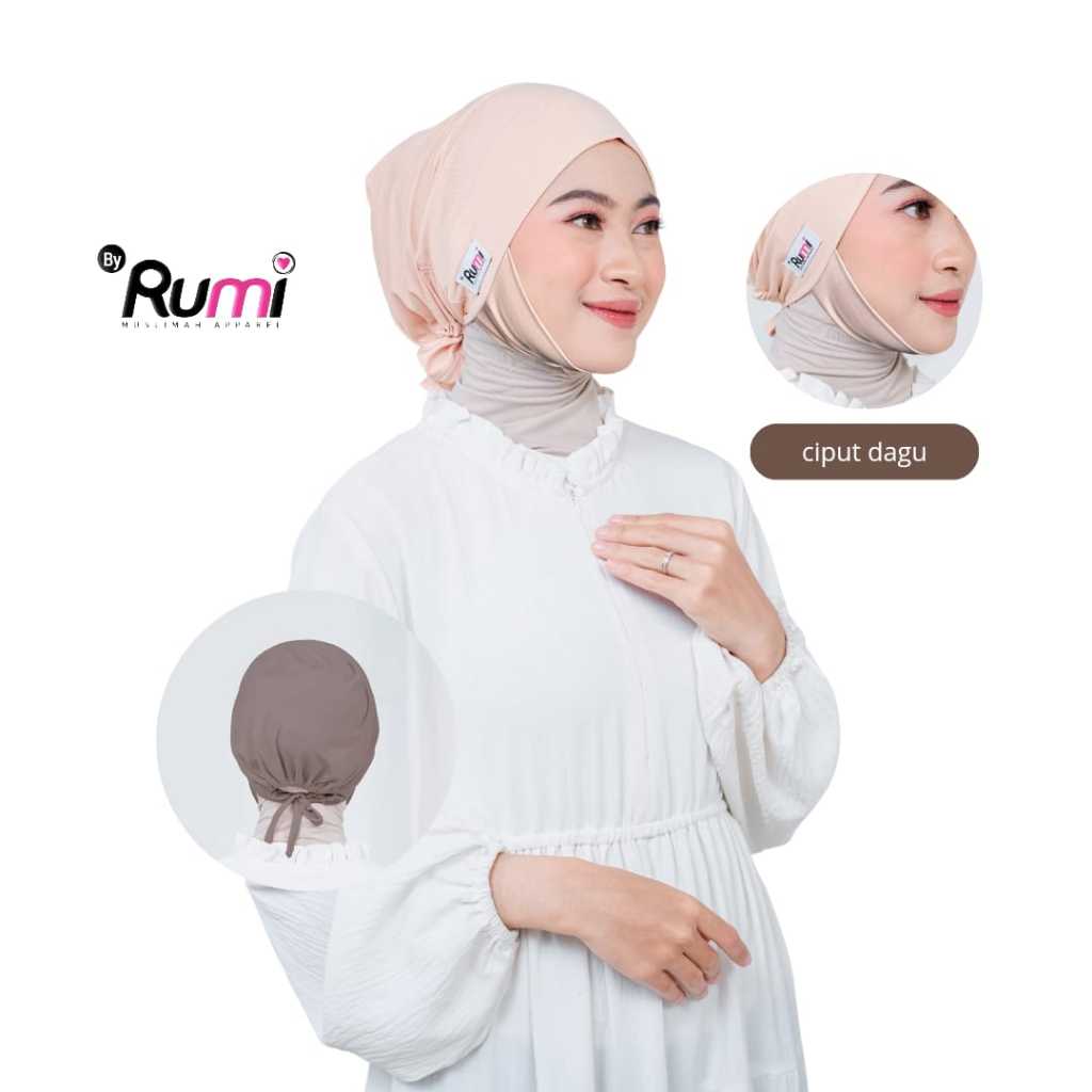 Rumi hijab - Turkish Basic Inner Chin ciput Chin Cover / Anti Chubby ...