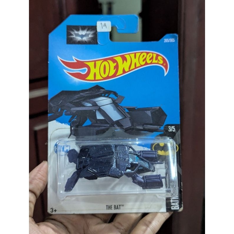 Hot Wheels The Bat Batman (Packaging / Card is not smooth & 100% good ...