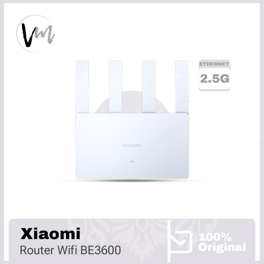 Xiaomi Router BE3600 Wifi 7 ethernet 2.5G CPU Qualcomm Quadcore 1.1GHz ...
