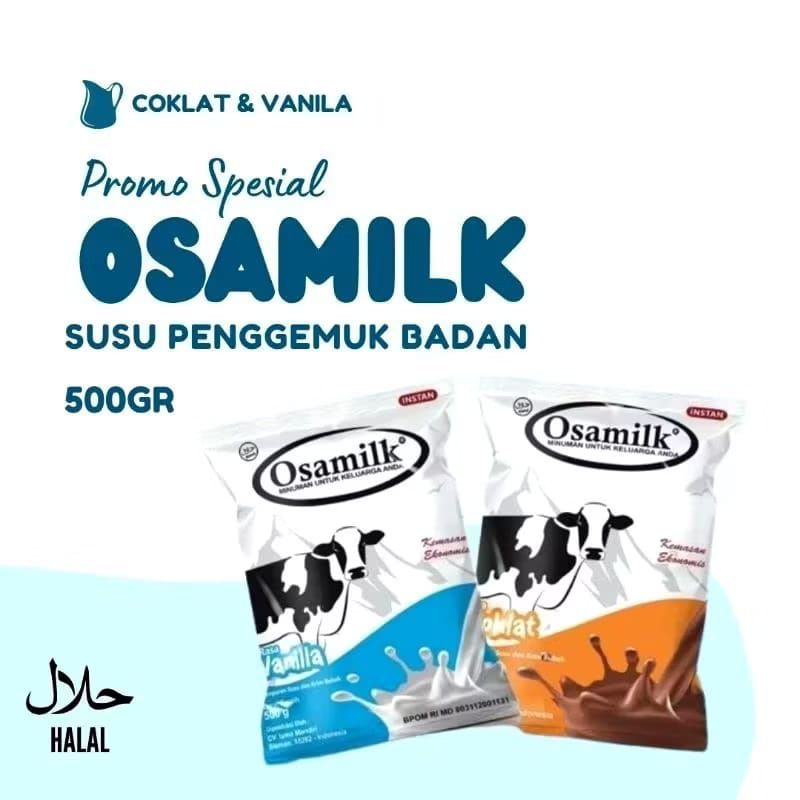 Osamilk Milk 500gr Original 100% - Cow's Milk Body Fattening Milk ...