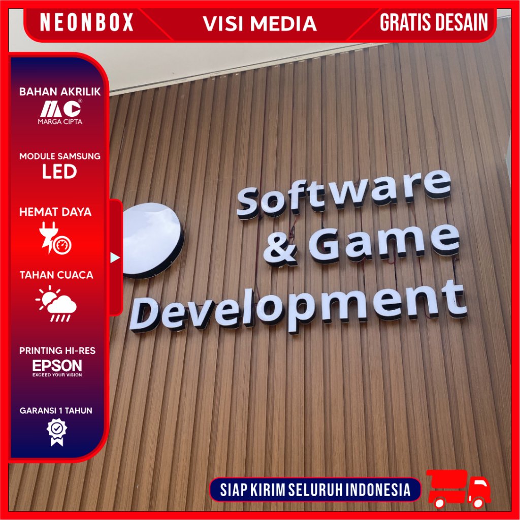 Embossed Letters and LED Logos on Backlight Embossed Letters 3D Acrylic ...