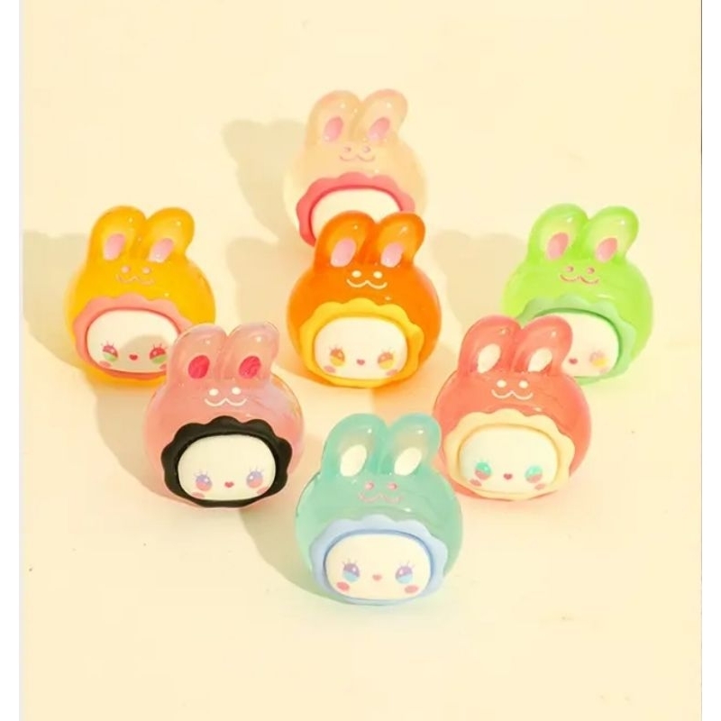 Pop BEAN EMMA RUA RUA ZOO GLOW IN THE DARK FIGURE MINI CUTE CHARACTERS ...