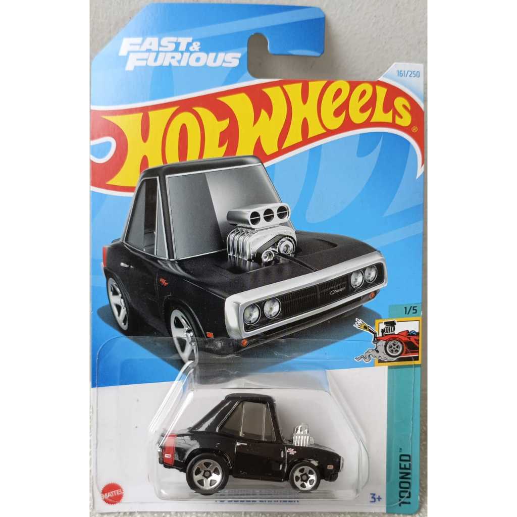 HOT WHEELS TOONED DODGE CHARGER MAZDA RX3 PORSCHE 911 TURBO HW TOONED ...