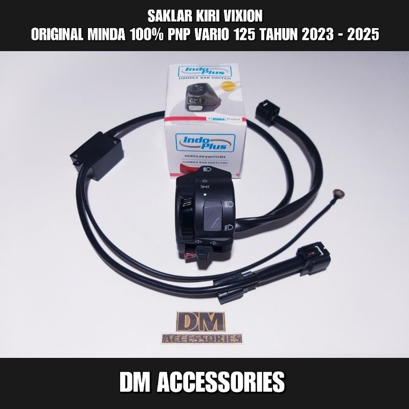 ORIGINAL VIXION SWITCH MINDA 100% PNP HONDA VARIO 125 YEAR 2023 - 2025 ...