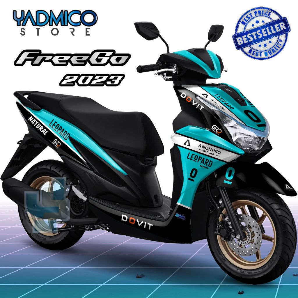 Freego 2023 Full Body Decal - Yamaha Freego New 2023 Full Body ...