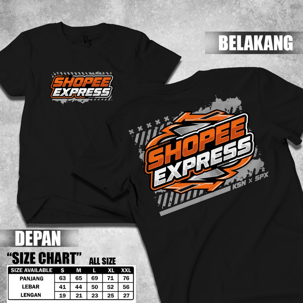 Spx Shopee Express T-Shirt - SPX RACING | Shopee Philippines