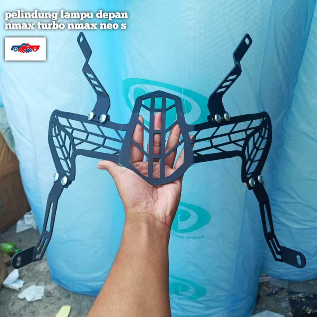 Nmax TURBO Headlight Protector NMAX NEO S x3 racing front lamp guard ...