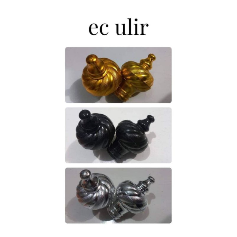 Close the smoked curtain rod, crown rollet rod for rollet rods | Shopee ...